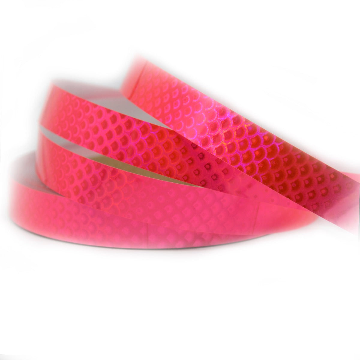 Fluorescent Pink Peacock Tape (100 feet) — Hoopologie dba Identi-Tape2
