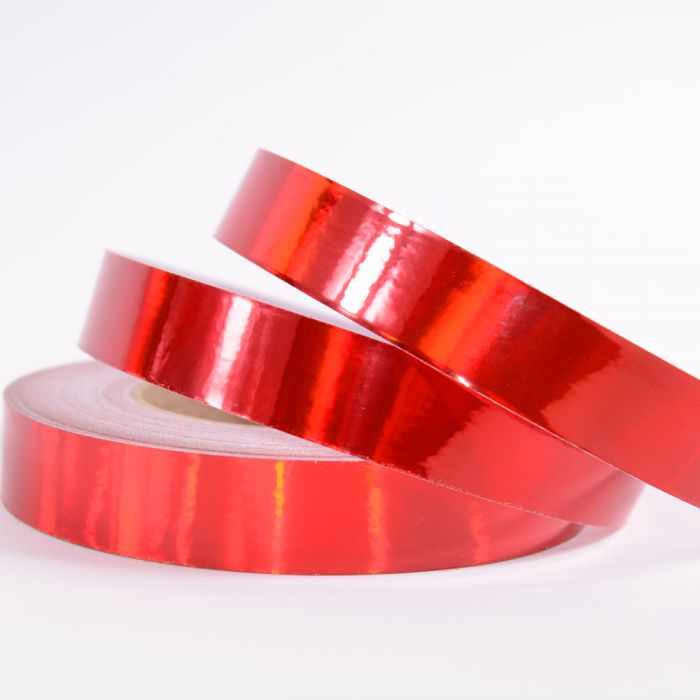 Ruby Red Holographic Rainbow Tape | Identi-Tape