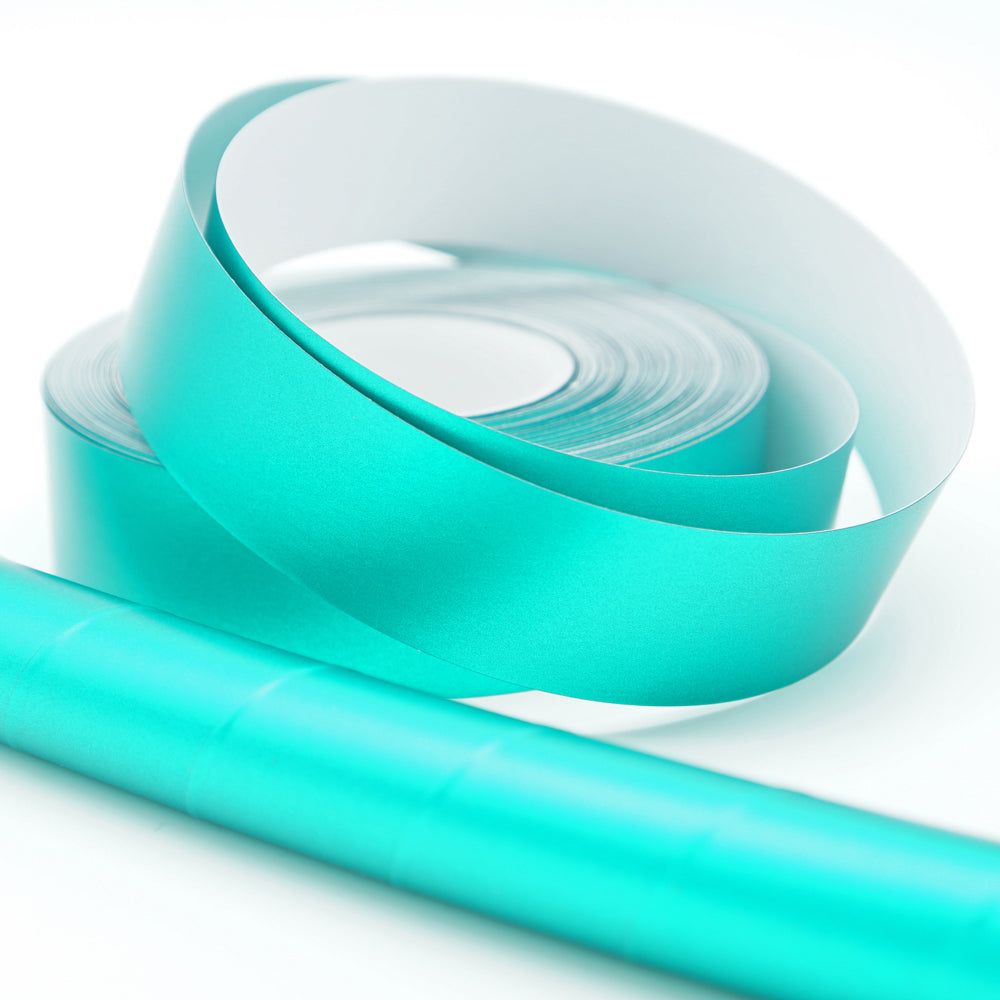 Teal Satin Luster Tape (150 feet) — Hoopologie dba Identi-Tape2