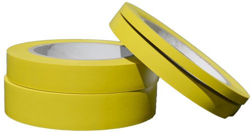 Yellow Industrial Vinyl Safety Tape 4" X 36-yd — Hoopologie dba Identi ...